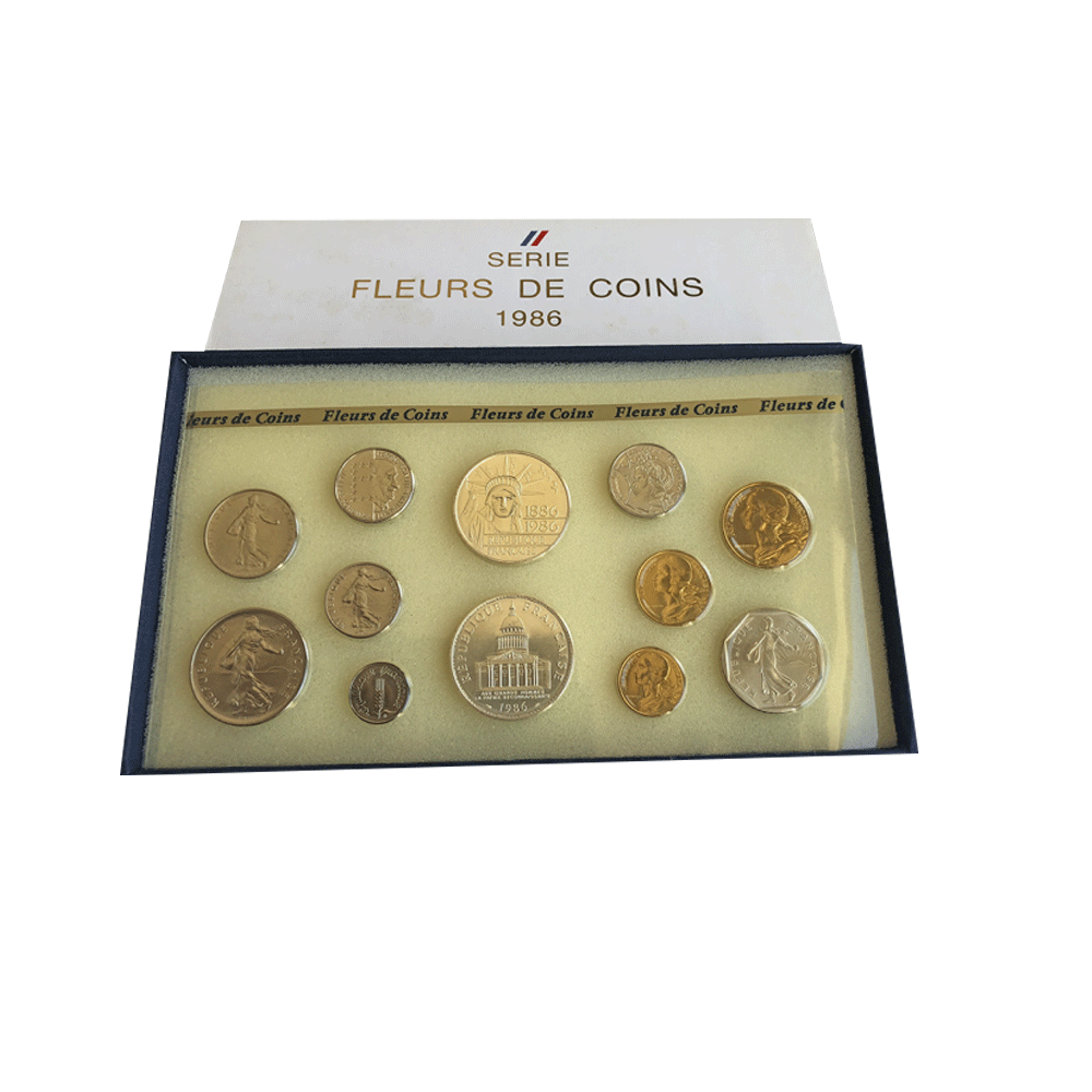Série Fleur de Coin - Monnaie de Paris (Années diverses) – pieces-et ...