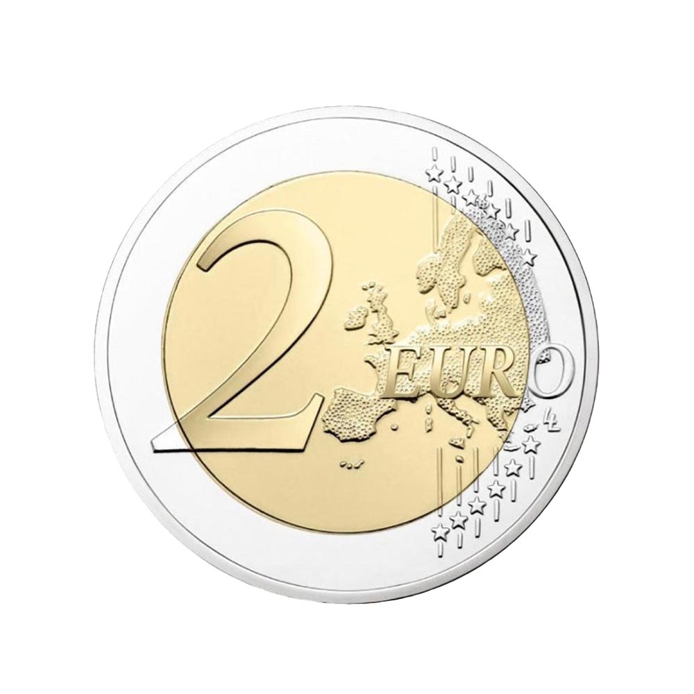 Lettonie 2015 - 2 Euro Commémorative - 30 ans du drapeau européen ...