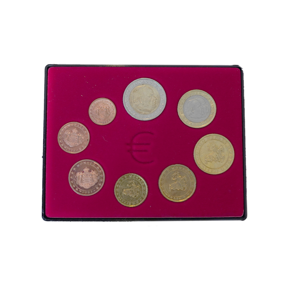 Set Monaco 2001 – pieces-et-monnaies.com